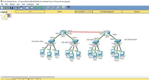 Siswa Belajar Perancangan Jaringan Cisco Packet Tracer