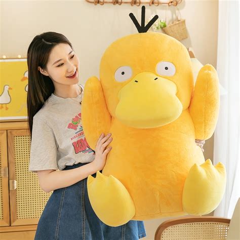 Psyduck Plush Toy Cartoon Pokémon Anime Doll Cute Duck Plushie Stuffed