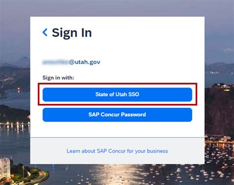 Log Into Concur Division Of Finance