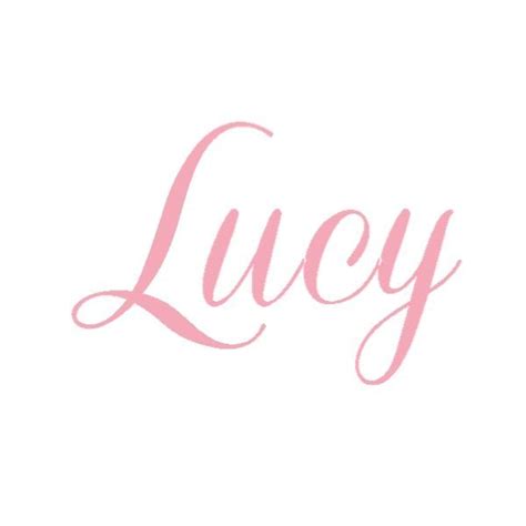 Pin On Lucy Name Wallpaper Creating Characters Name Tattoos
