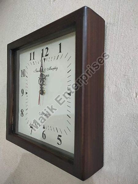 Sqaure Wooden Vintage Square Wall Clock At Rs 8999 Piece In Roorkee