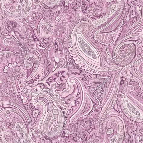 Purple Paisley Desktop Wallpaper
