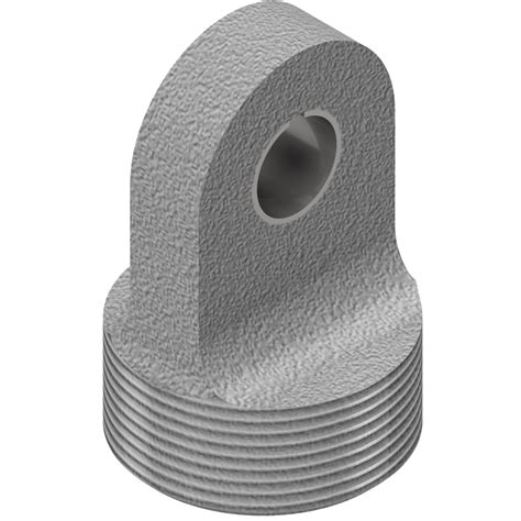 Se 0371 Span Wire Adapter 1 12 Nps 58 Clevis W Stainless Bushing Alum Pelco