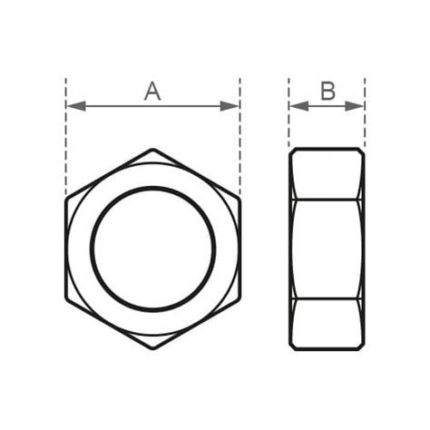 Sta Lok Hexagonal Lock Nut Stainless Steel S3i Group