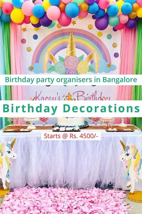 Birthday Party Decorations Bangalore At David Prather Blog