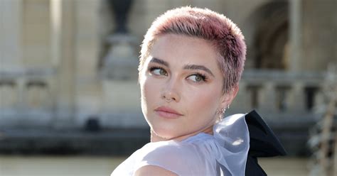 Florence Pugh Wore Yet Another Completely Sheer Gown To The Valentino