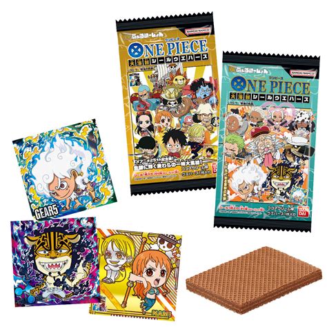 One Piece Niformation Great Pirate Seal Wafer Log9 Candy Toys Sn