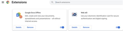 Configuring Google Chrome For Using The ID Card ID Ee