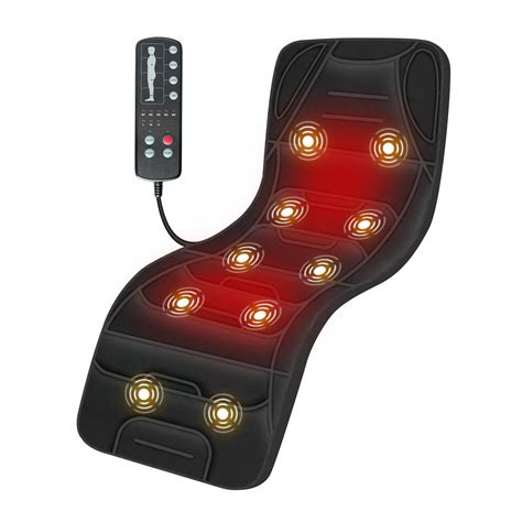 Comfier Full Body Massage Mat Pad For Bed Massage Chair Pad With 10 V
