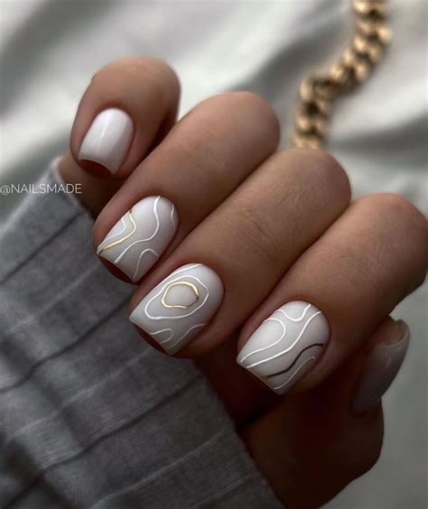 Short And Chic 30 Classy Nail Designs For Short Nails Art And Design