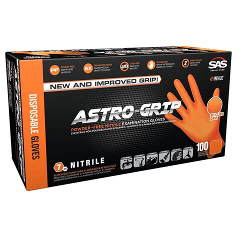 Astro Grip Powder Free Nitrile 8 Mil X Large Simiron