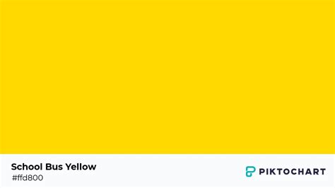 What Color Is School Bus Yellow Meaning Code And Combinations
