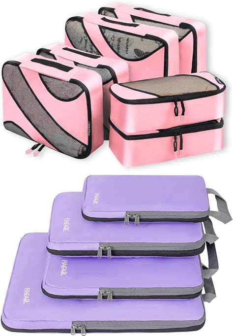 Buy Bagail 6 Set Packing Cubes4 Set Compression Packing Cubes Online At Lowest Price In Ubuy