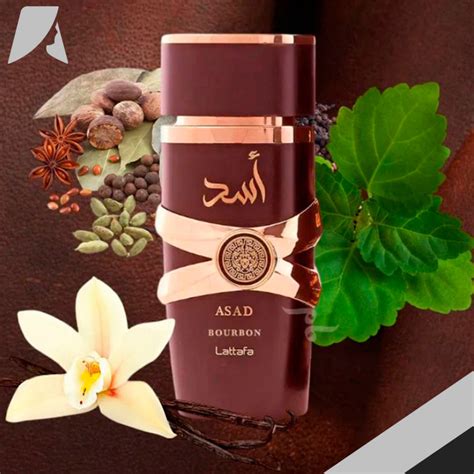 Perfume Lattafa Asad Bourbon Elegância E Intensidade