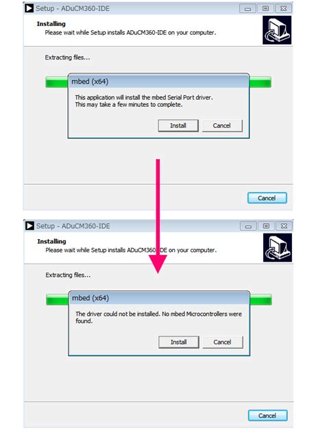 ADICUP Encounter An Error Message Unable To Find CMSIS DAP Device Q A CM Xx Mixed