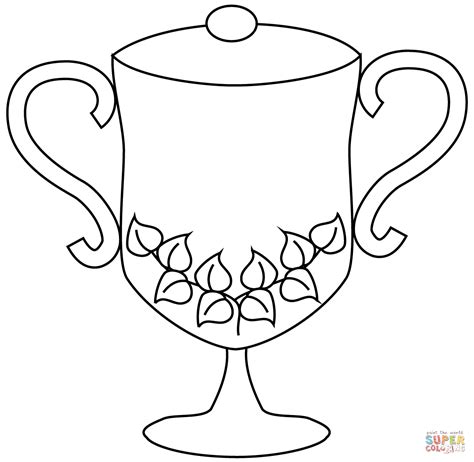 Trophy Coloring Pages