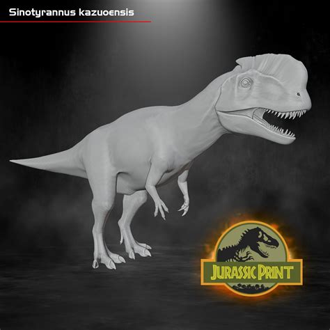Stl File Sinotyrannus Kazuoensis・design To Download And 3d Print・cults