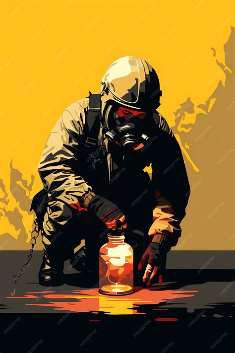 Premium Ai Image Explosive Ordnance Disposal Technician Defusing A