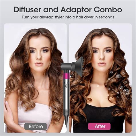 Airwrap Styler Attachments Compatible Diffuser Transform Airwrap