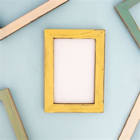 Yellow Frame Wall Art At Alyssa Hobler Blog