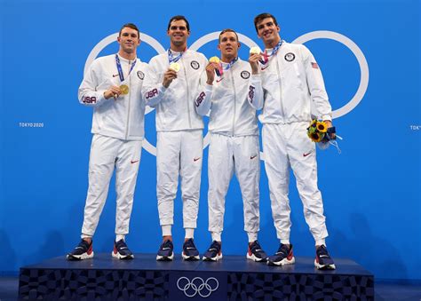 Olympics Swimming Mckeon Gets Record Seventh Medal Dressel Clinches