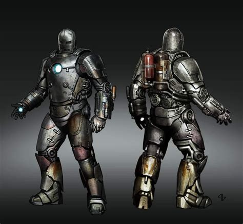 Iron Man Concept Sketches The Most Detailed Iron Man Drawing Ever