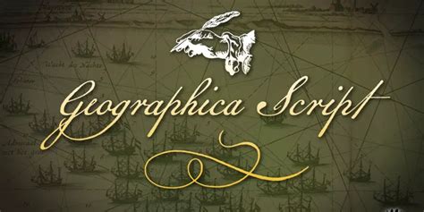 Geographica Script Font Upfonts