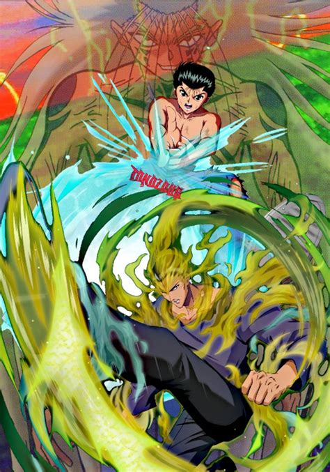 Yusuke Vs Sensui By Tonozous On Deviantart