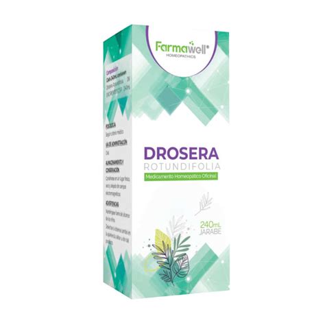 Drosera Jarabe 240 Ml Farmawell Homeopathics Farmawell