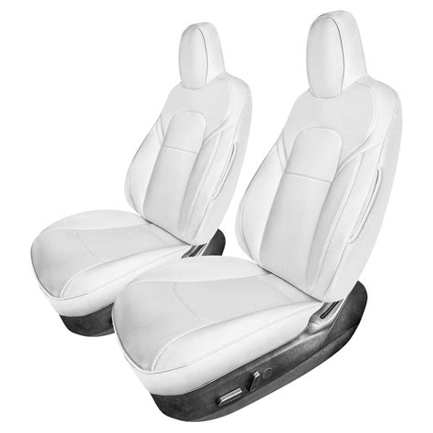 Fh Group Custom Fit Leather Car Seat Cover For 2020 2024 Tesla Model Y