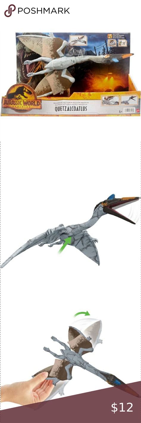 Jurassic World Dominion Massive Action Quetzalcoatlus Dinosaur Attack