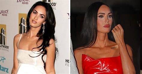 Megan Foxs Complete Transformation Over The Years Photos