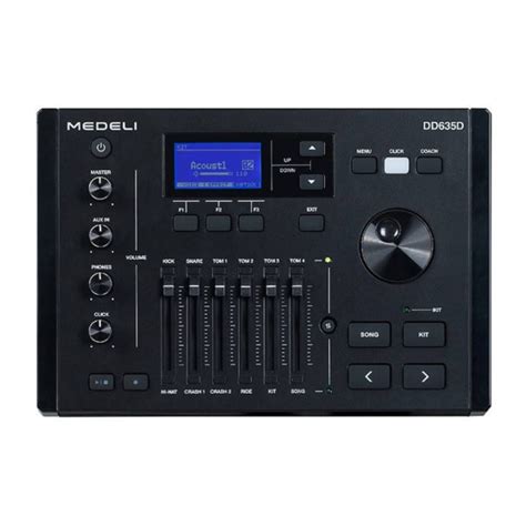 User Manuals Medeli Dd635d Electronic Drum Kit
