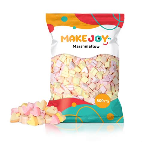 Mini Marshmallow Make Joy Mini Color Max 500 G Make Joy