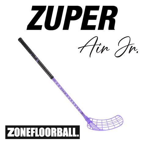 Zone Zuper Air Jr 35 Schwarz Lila Ts Jamasi Floorball Shop