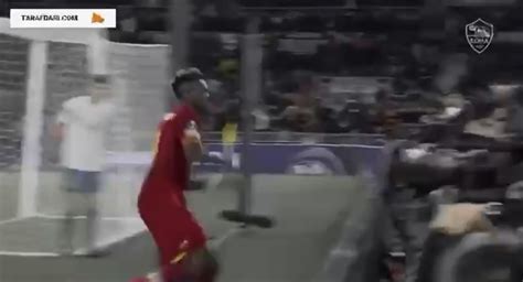 تمام گل های تامی آبراهام با ضربه سر برای تیم رم فیلم طرفداری