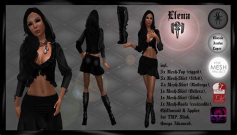 Second Life Marketplace Cc Elena Outfit