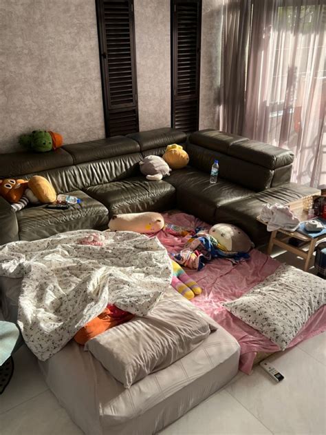 Sleepover Aftermath Sectional Couch Home Decor Home