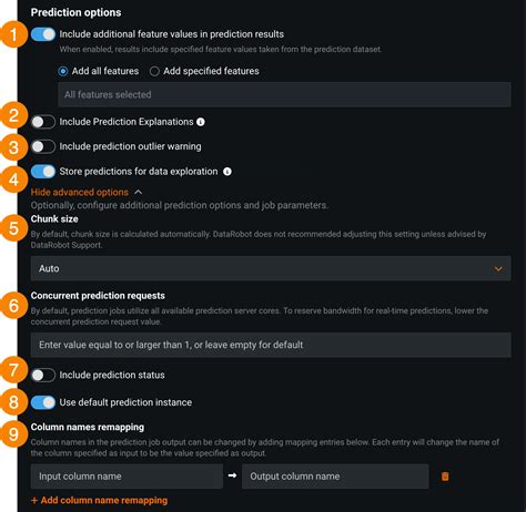 Make A One Time Batch Prediction Datarobot Docs