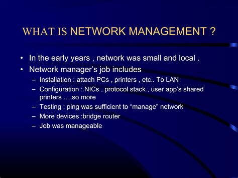 Snmp Simple Network Management Protocol PPT Operating Systems Computer Software And
