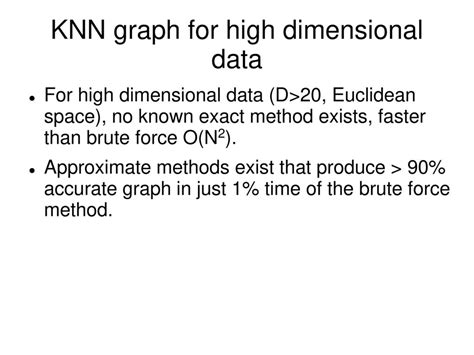 Fast Nearest Neighbor Searches In High Dimensions Sami Sieranoja Ppt Download