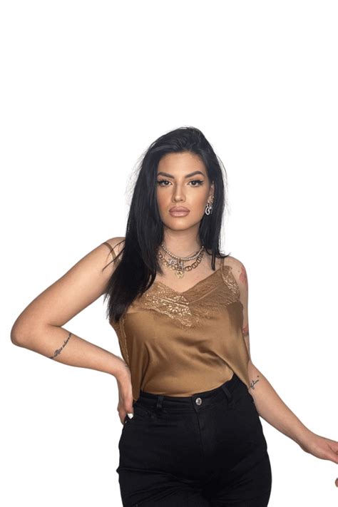 Cinderella Satin Lingerie Camel Deligiannidougr