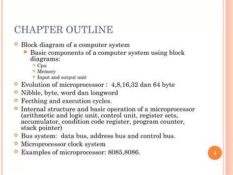 Introduction To Microprocessor Ppt