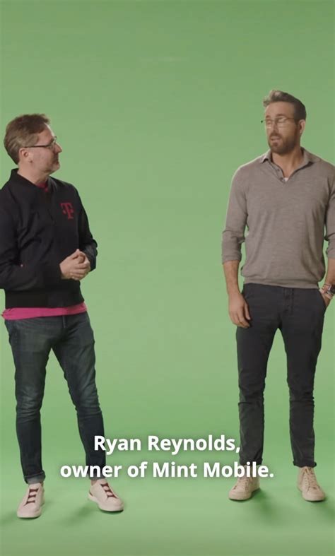 T Mobile Buys Ryan Reynolds Mint Mobile For 13 Billion
