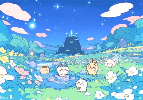 4k 吉伊卡哇chiikawa 电脑壁纸 免费下载 Chiikawa Wallpaper