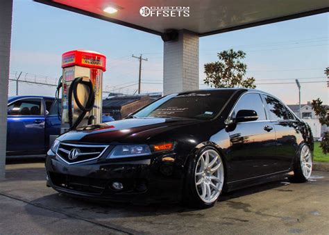 2006 Acura Tsx With 18x9 5 22 Esr Sr08 And 225 40r18 Sentury Uhp And