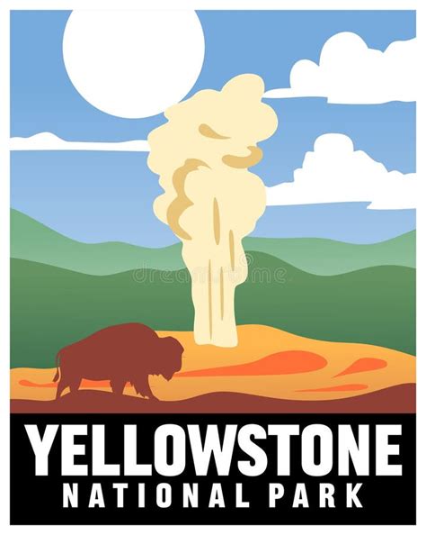 Yellowstone Park Logo Stock Illustrations 204 Yellowstone Park Logo