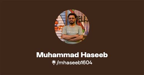 muhammad haseeb instagram facebook linktree