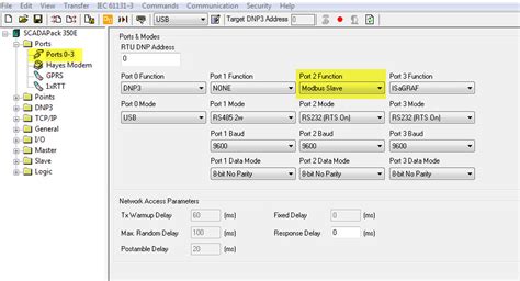 How To Configure Scadapack E Modbus Slave Address Mapping Customized