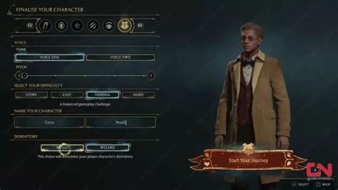 Hogwarts Legacy Witch Or Wizard Dormitory Choice Explained